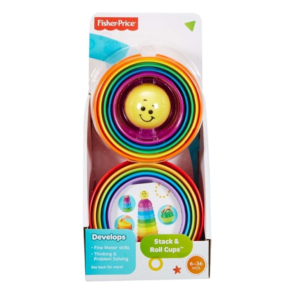 Fisher-Price | Toys | Fisherprice Stack Roll Cups Actual Product ...